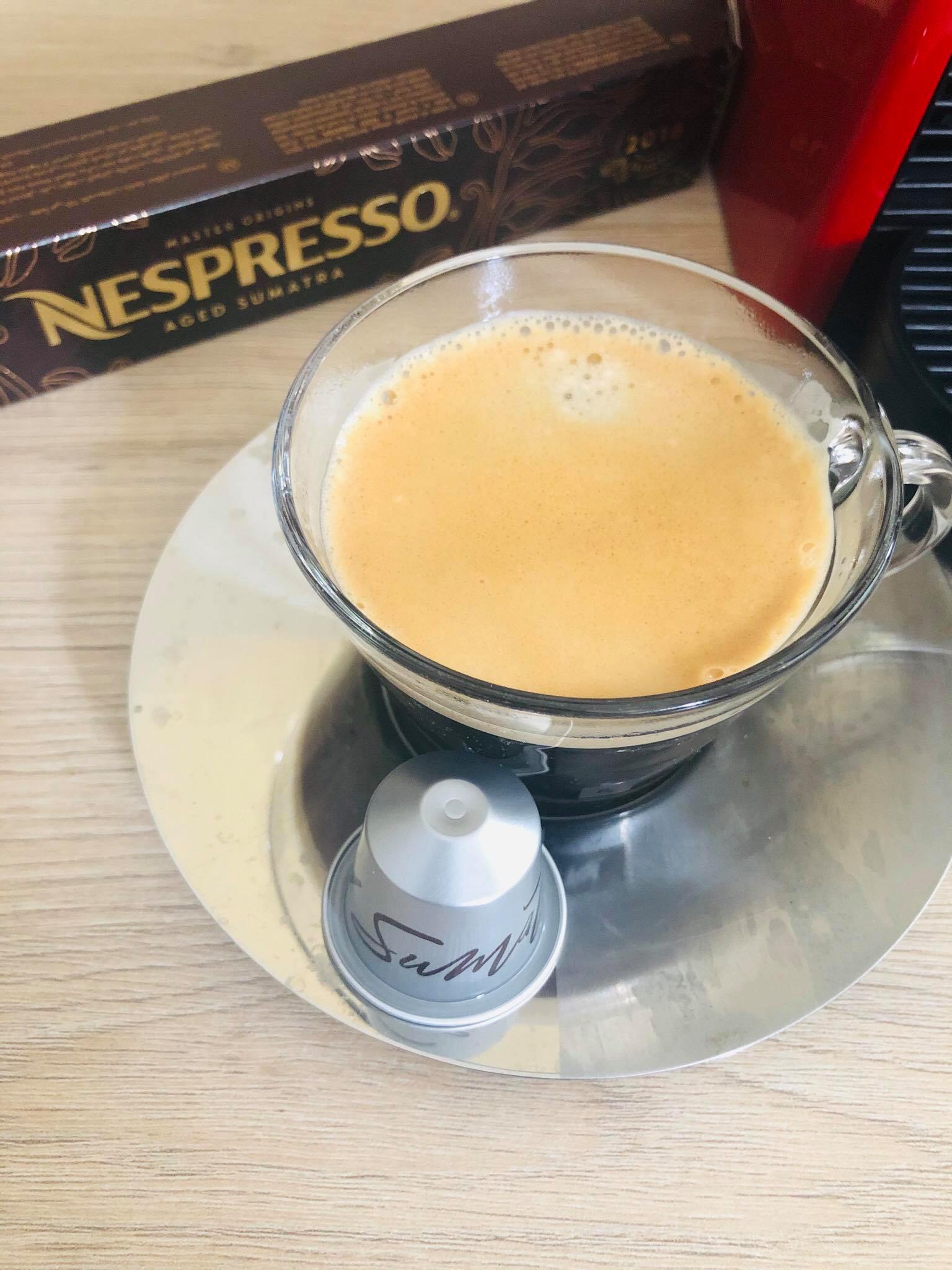 Edition limitée Aged Sumatra de Nespresso - SERIAL FOODIE