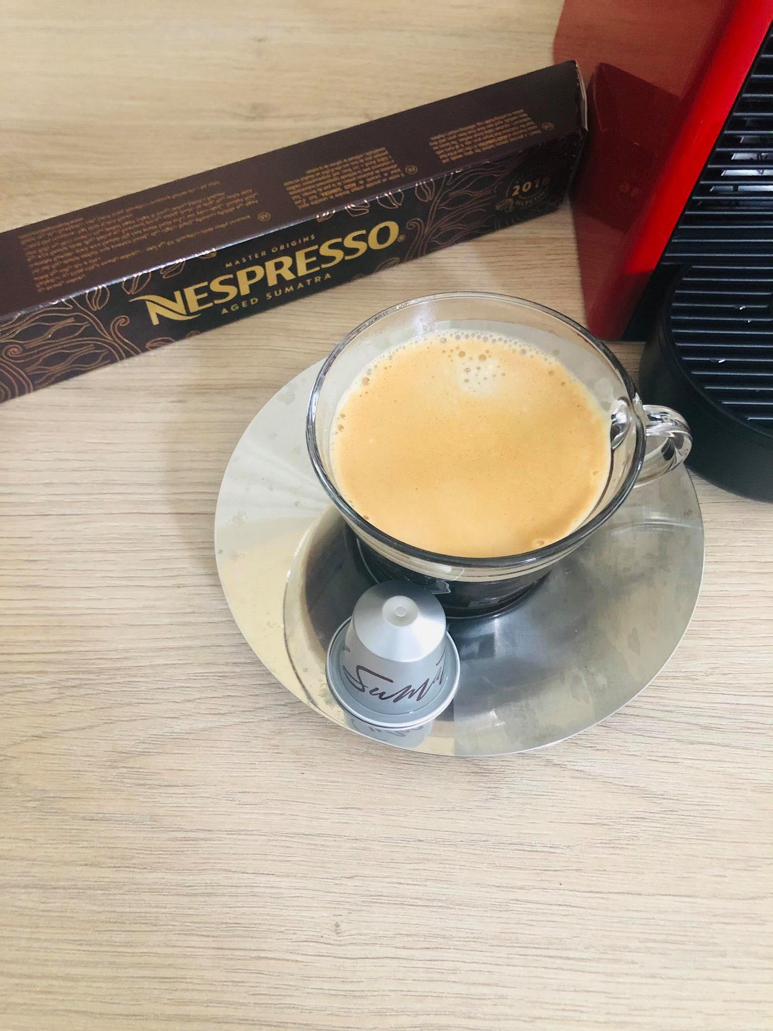 Edition limitée Aged Sumatra de Nespresso - SERIAL FOODIE